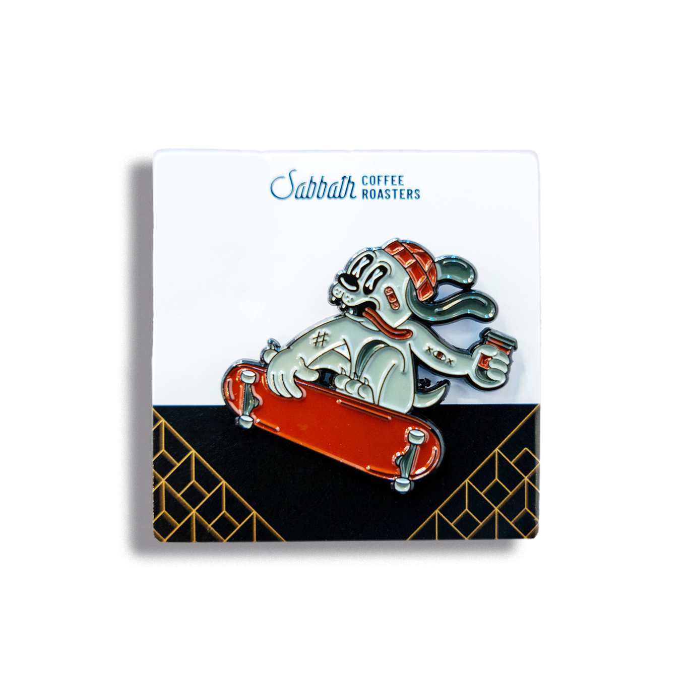 Certified Dogs Only Pin – Sabbath Coffee Roasters